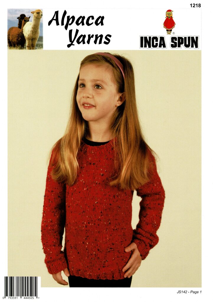 Alpaca Yarn Leaflet 1218 - BERNINA Northland