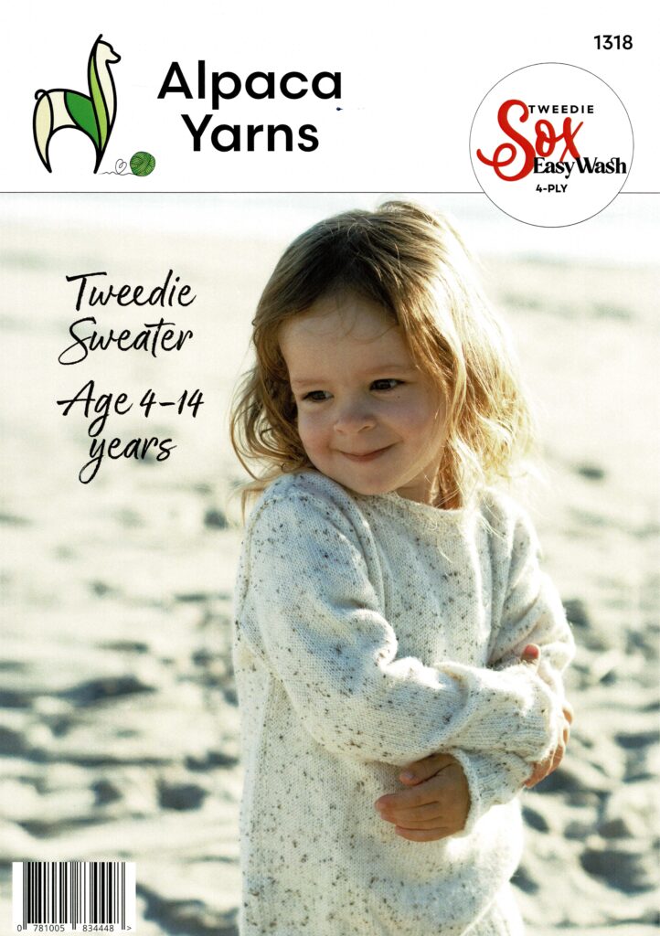 Alpaca Yarn Knitting Leaflet 1318 - BERNINA Northland